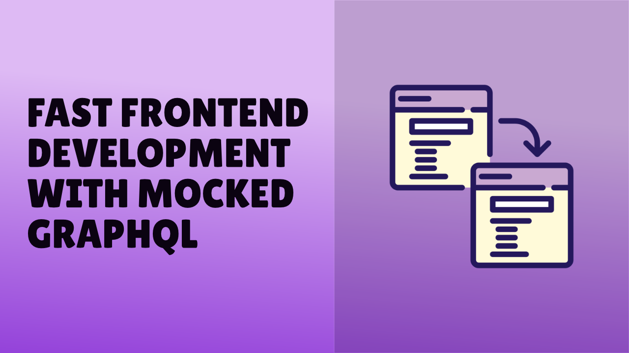 Fast Frontend Development With Mocked GraphQL | Taha Shashtari